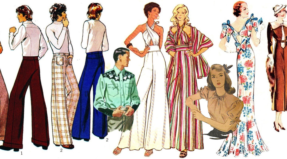 Vintage Sewing Patterns for Women, Men & Children – Vintage Sewing ...