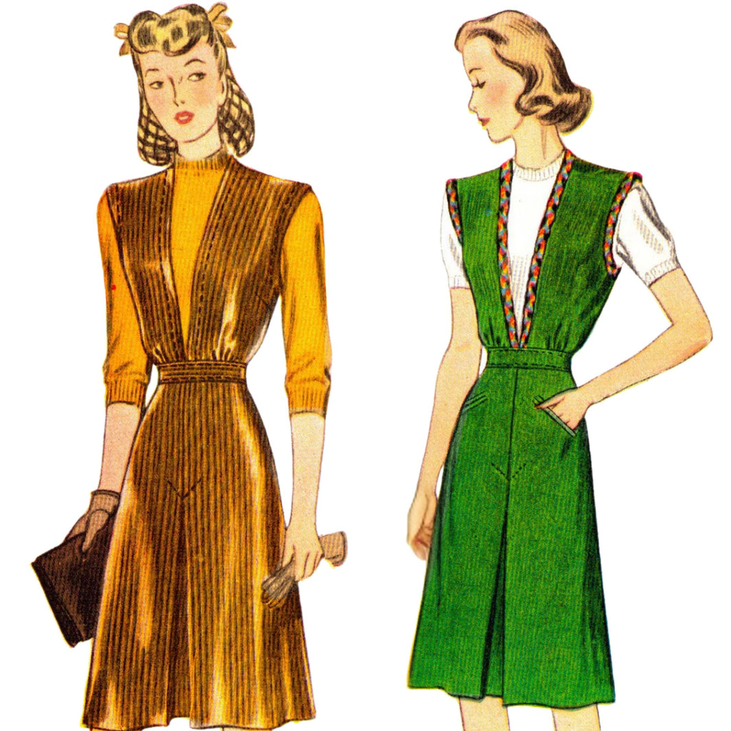 Vintage 1940s Dress Patterns – Vintage Sewing Pattern Company