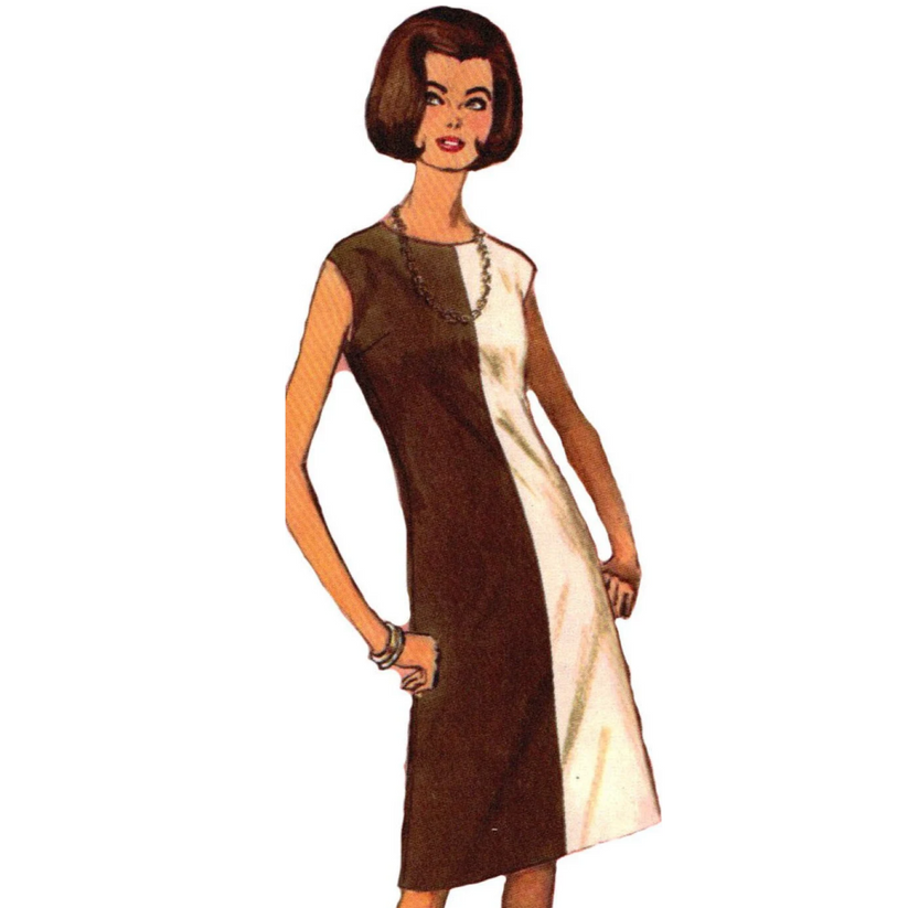 PDF-60s Sewing Pattern, Jiffy Dress or Jumper-Bust 36” (91cm)-Download ...