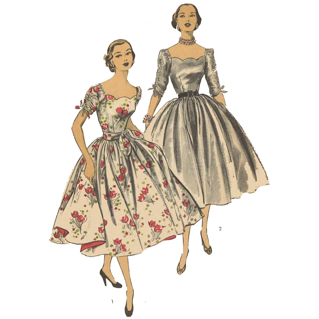 Vintage Evening Dress, Formal Dress & Cocktail Dresses Sewing Patterns ...