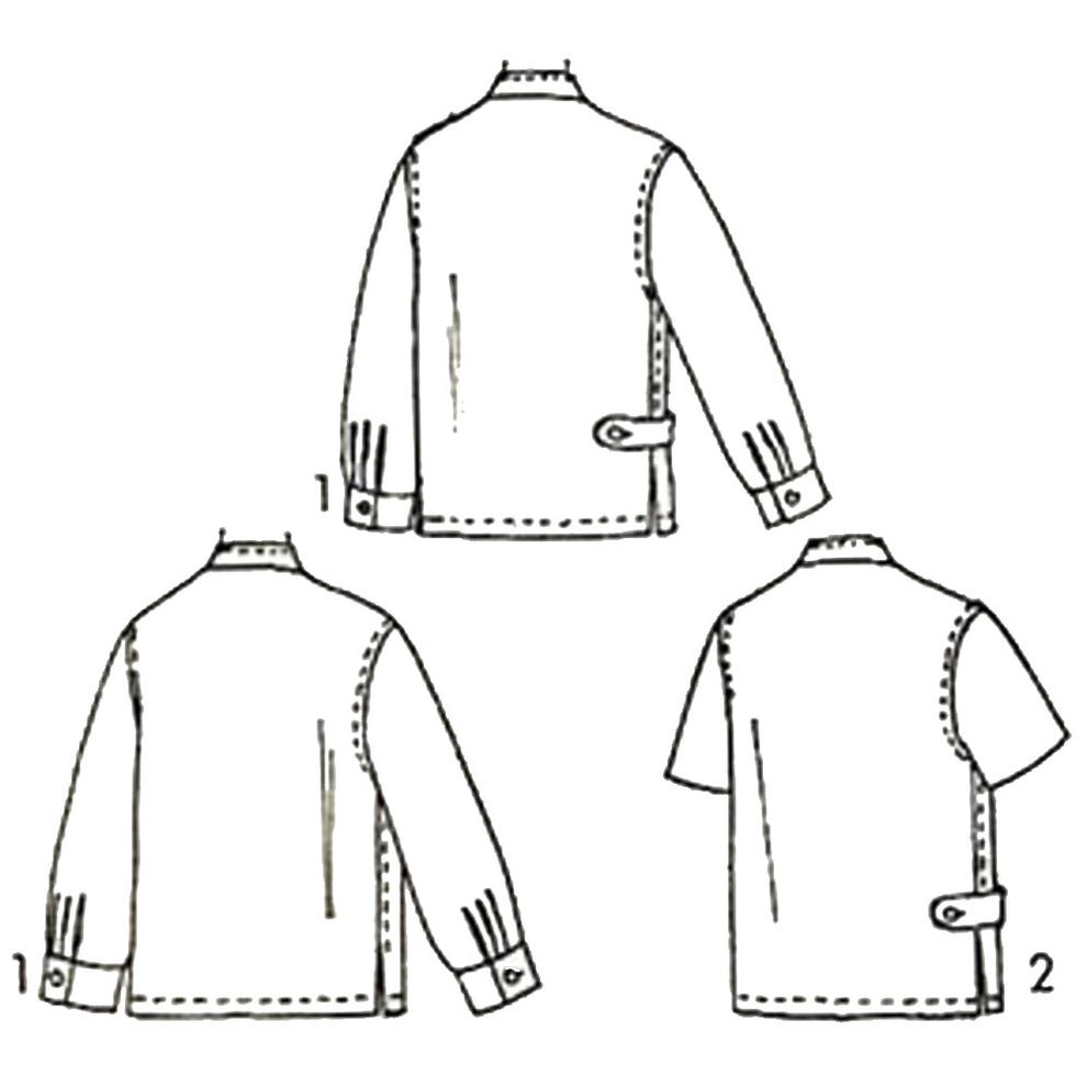 Vintage 1950s Pattern - MEN’S MANDARIN SHIRT – Vintage Sewing Pattern ...
