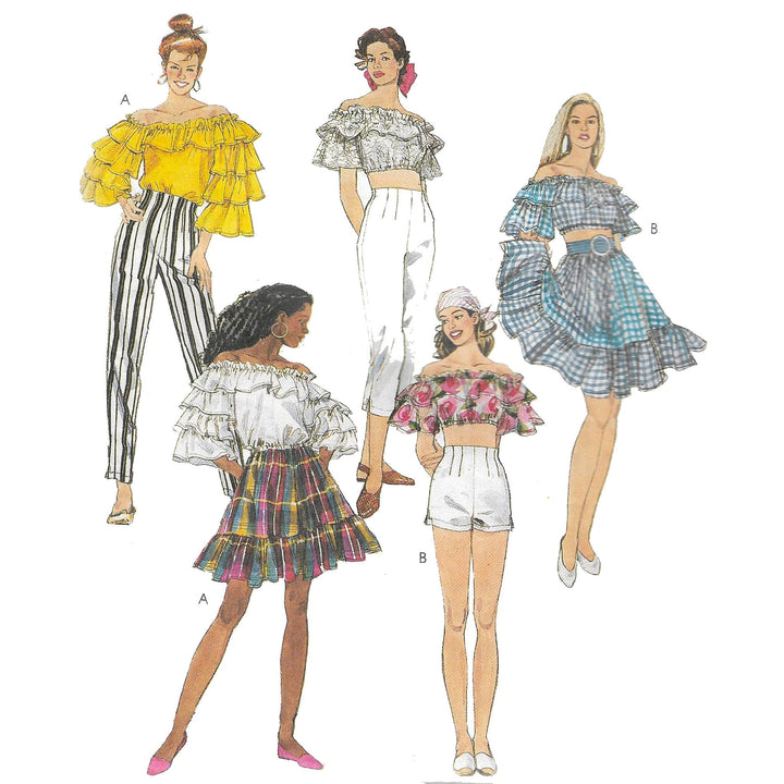 Vintage Sewing Patterns PDF - Blouses & Tops – Page 3 – Vintage Sewing ...