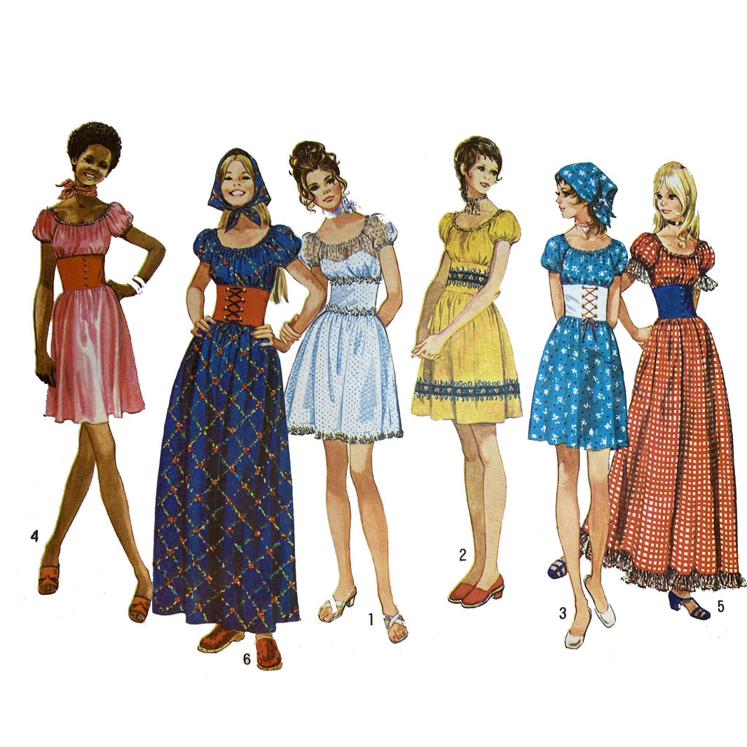 Vintage 1970s Patterns – tagged "WF_DRESSES" – Page 2 – Vintage Sewing ...