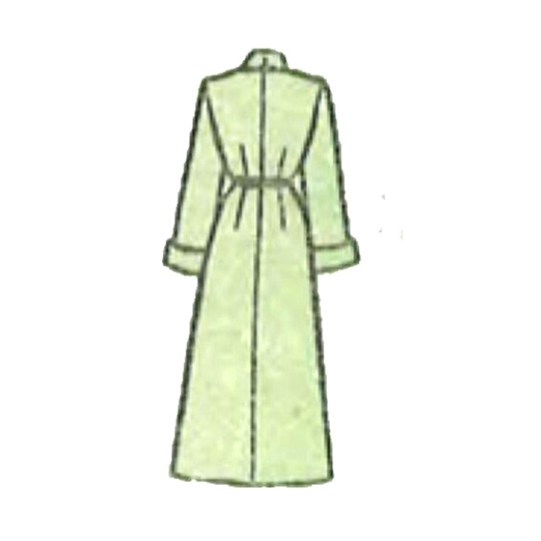 Women's Dressing Gown Robe, Housecoat, Vintage 1940s Sewing Pattern ...